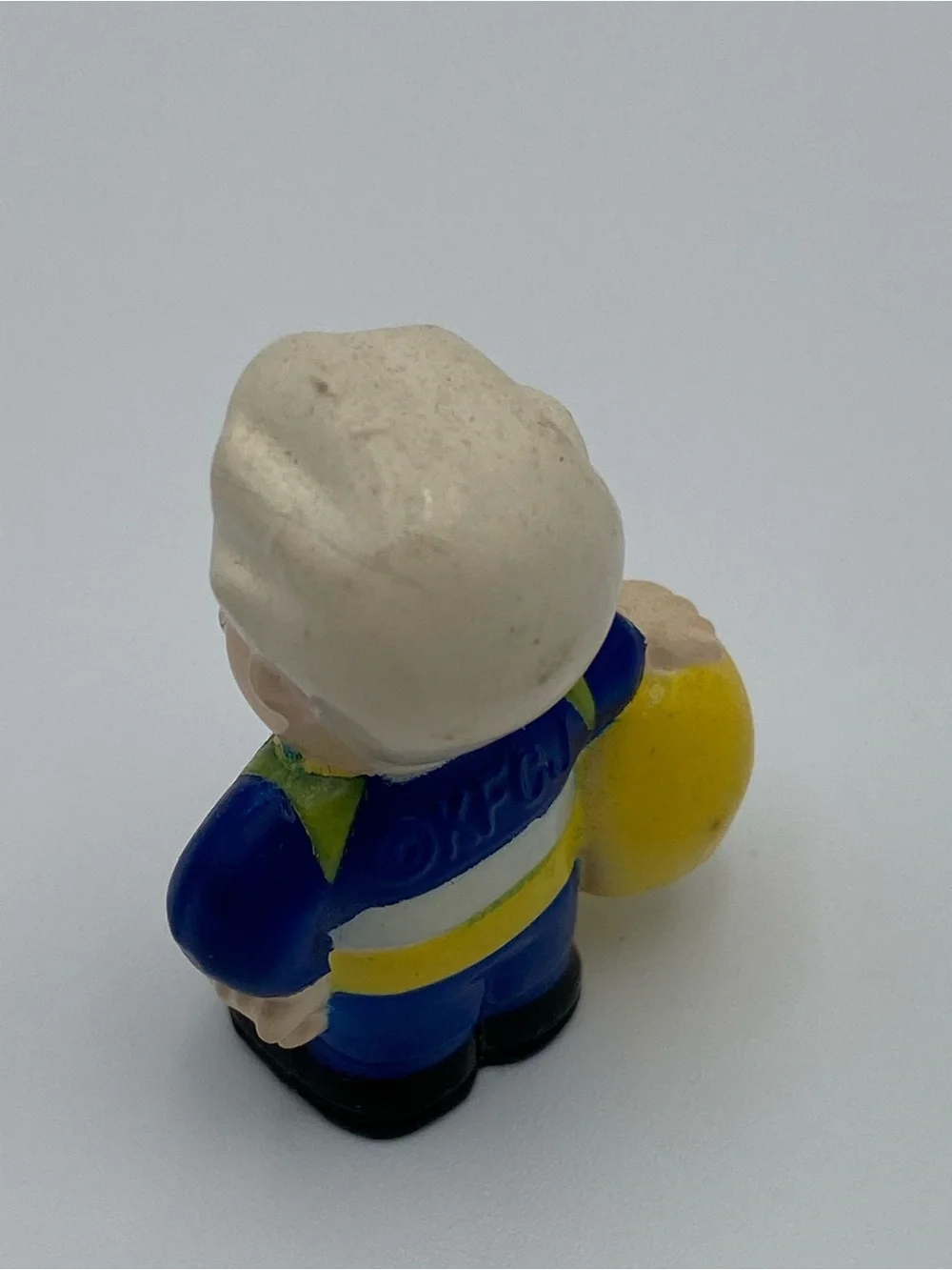 kfcj | Toys | Kfc Colonel Sanders Advertising Figurine Blue Yellow ...
